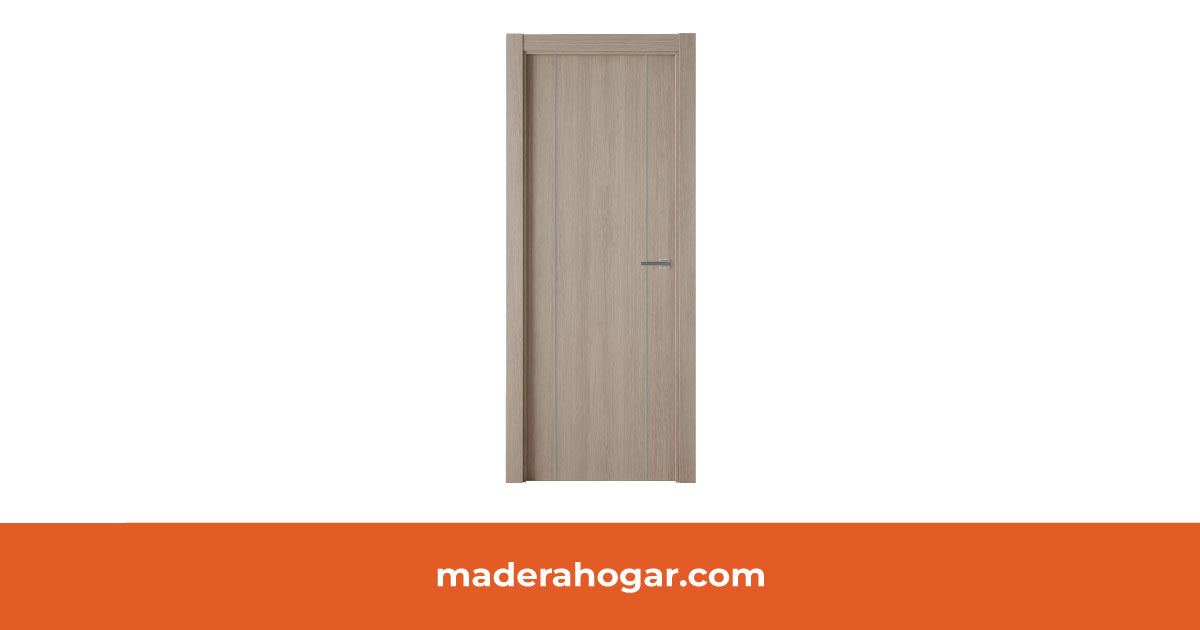 Puerta melamina acazio en block - Madera Hogar