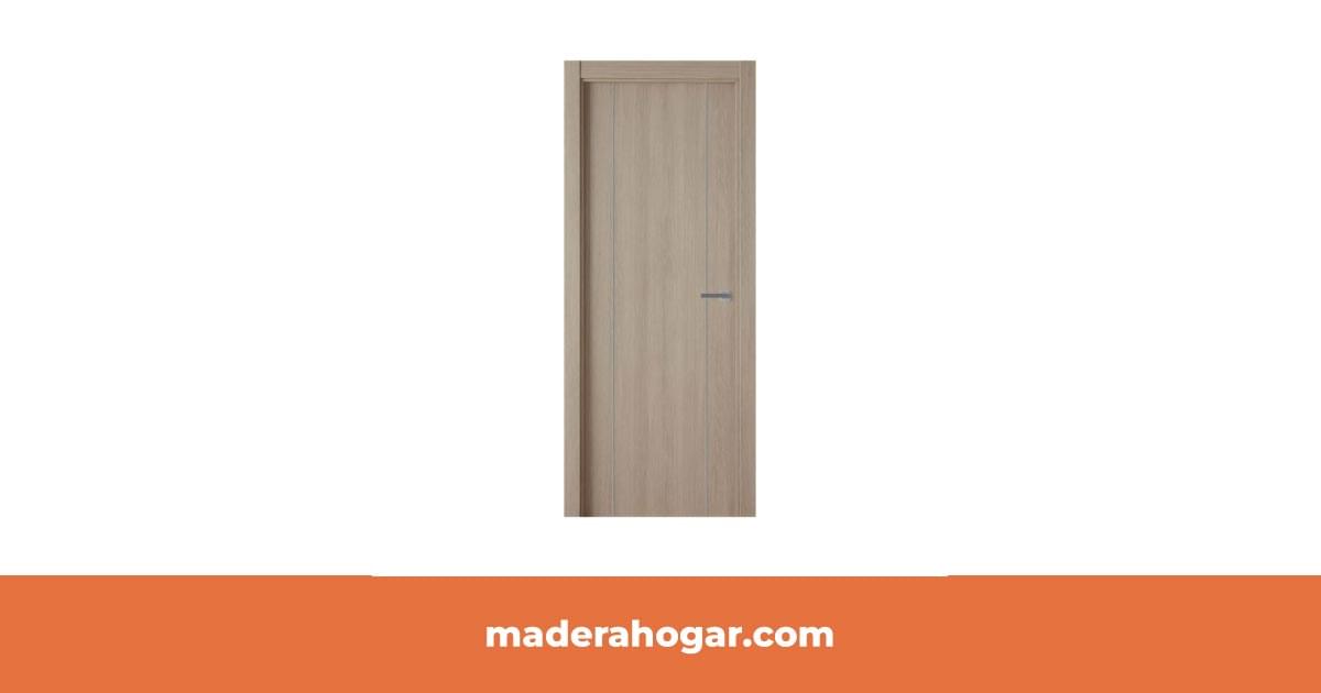 Puerta melamina acazio en block - Madera Hogar